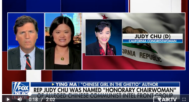 Ying Ma Talks to Tucker Carlson About Democrat Lawmaker’s Alleged Ties ...